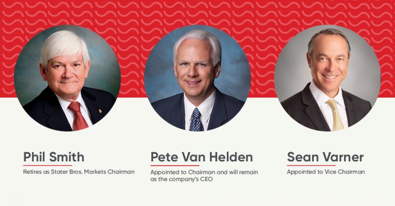 Phil Smith Retires as Stater Bros. Markets Chairman - Stater Bros. Markets