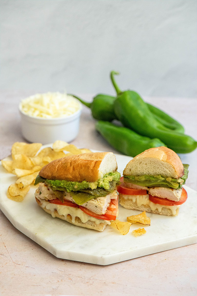 Hatch Chile Grilled Chicken Sandwich | Stater Bros. Markets